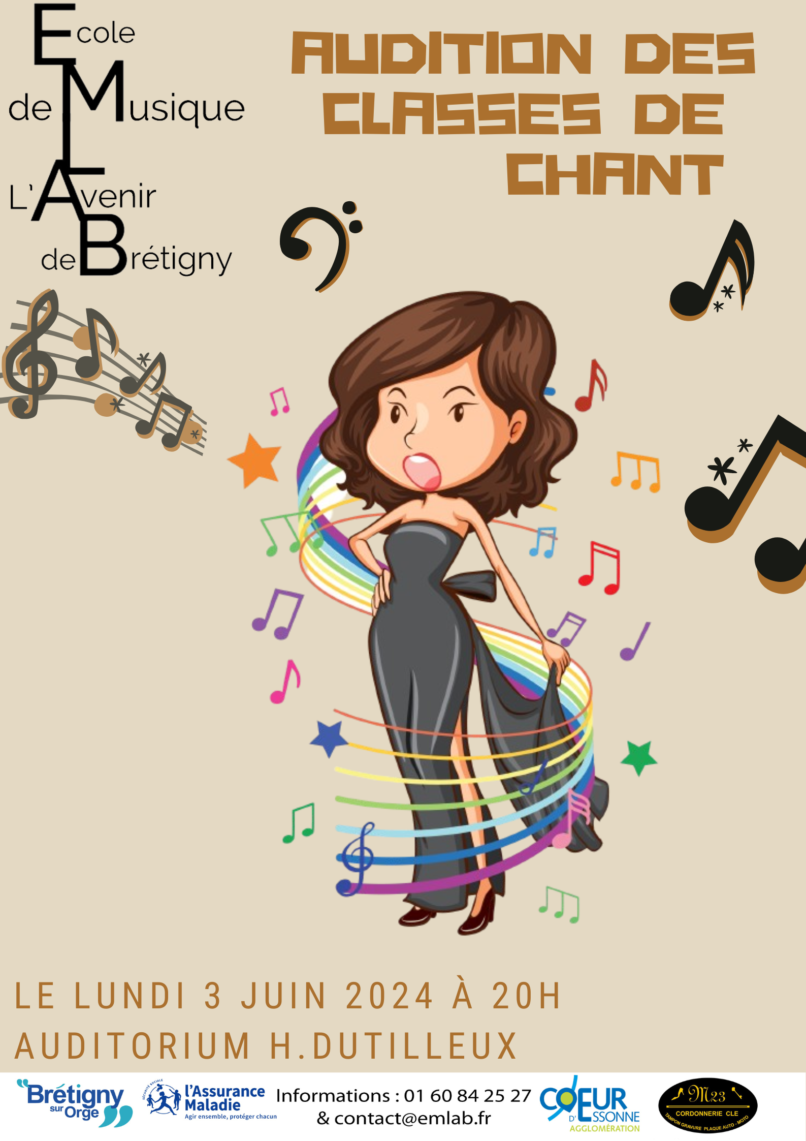 Ecole de Musique L'Avenir de Brétigny – Ecole associative d'enseignement de la musique et du chant